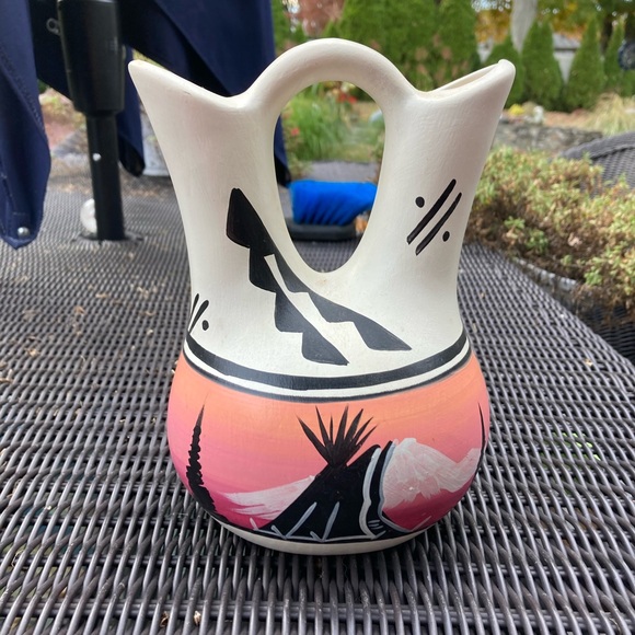 Native American | Accents | Native American Ceremonial Wedding Vase ...